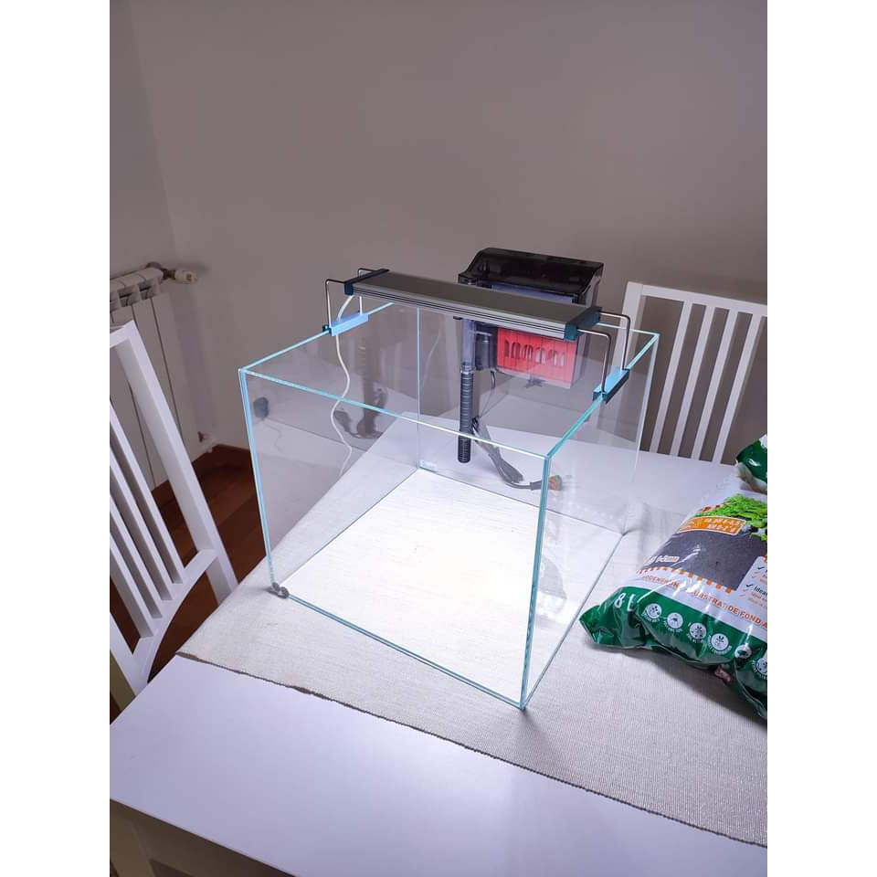 1 FEET CUBE TANK( 1X1X1 FEET) WITH LED Light – Fishykart.in